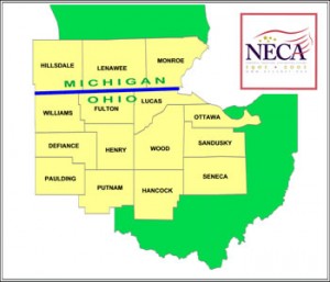 Jurisdiction Map – NECA